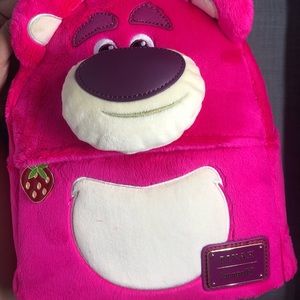 Loungefly | Bags | Loungefly Pixar Toy Story Lotso Cosplay Sherpa Mini ...